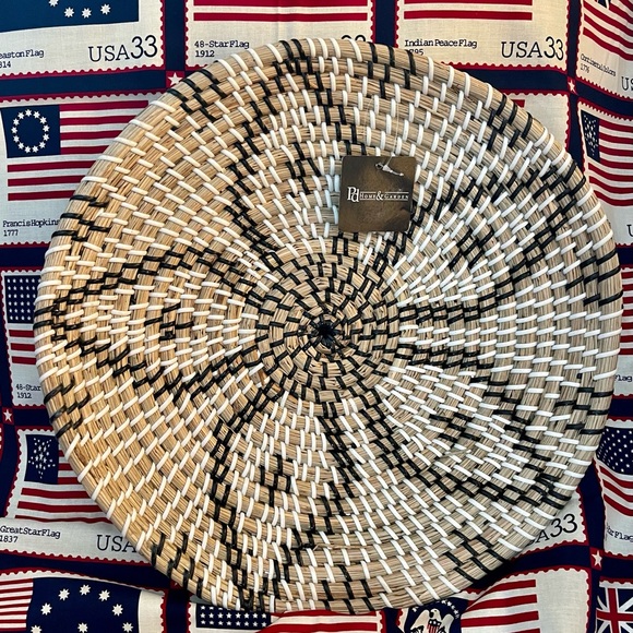 PD home & Garden | Wall Decor | Nwt Pd Home Garden 4 Round Woven Wall ...